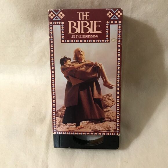 Media | The Bible In The Beginning Vhs Movie 2 Cassette Vhs Vcr Movie ...